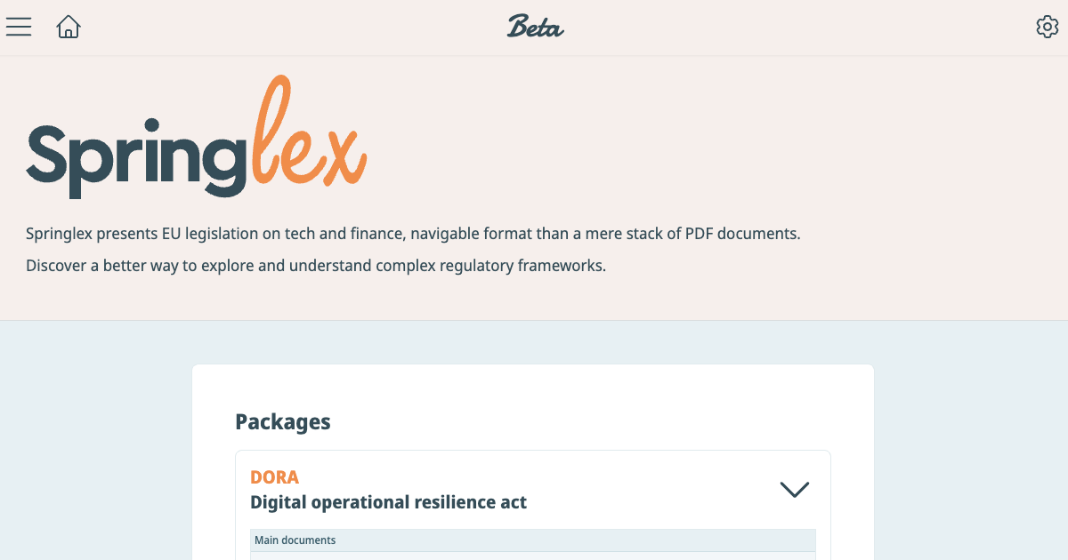 Annex I | TEMPLATES FOR THE REPORTING OF MAJOR INCIDENTS | Springlex